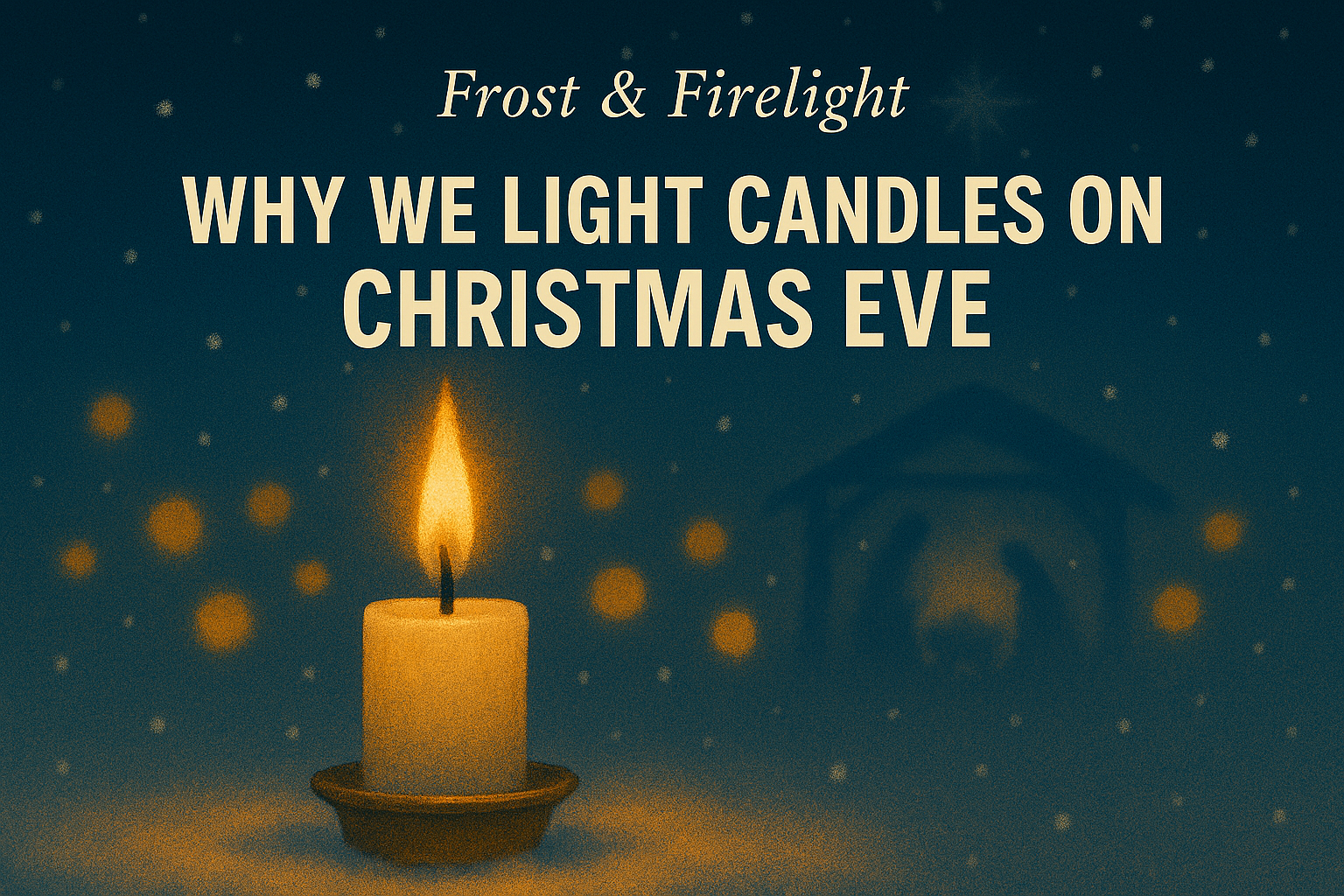 Frost & Firelight: 25 Days of Christmas Wonders | 🕯️ Why We Light ...