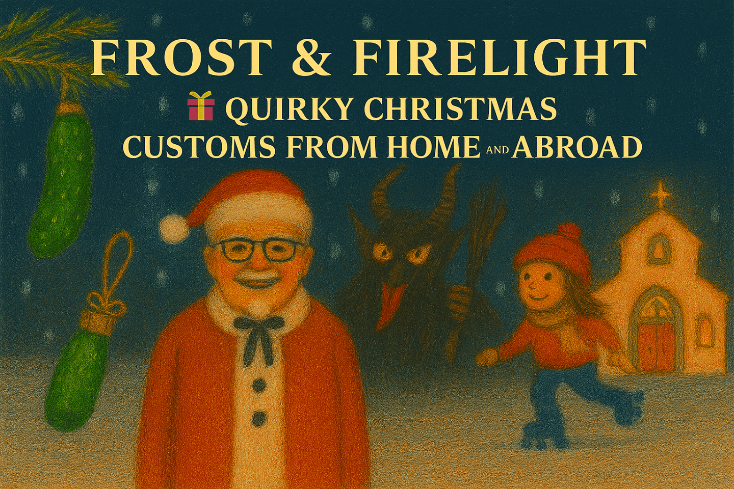 Frost & Firelight: 25 Days of Christmas Wonders | 🎁 Quirky Christmas ...