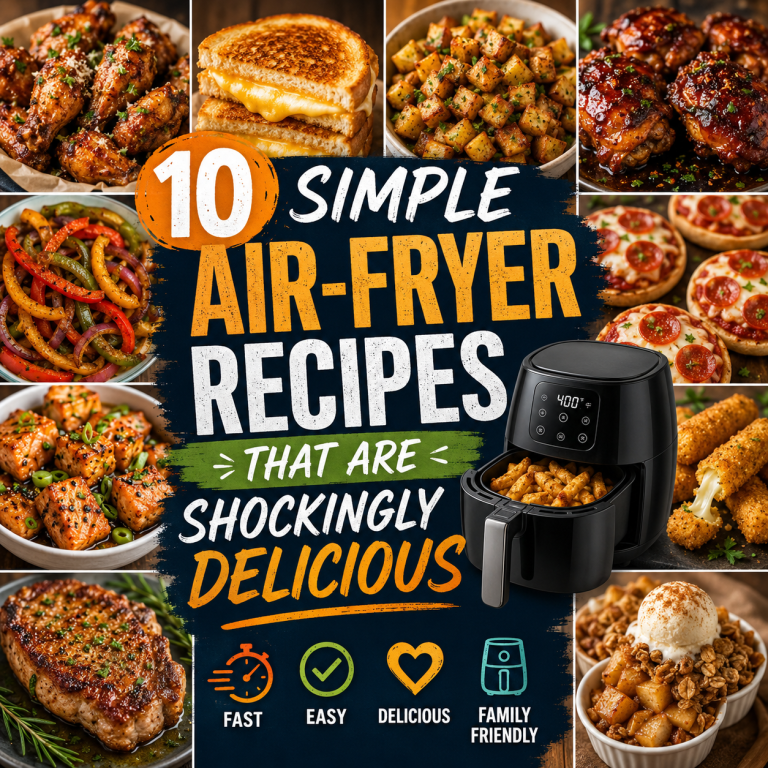 10 Simple Air‑Fryer Recipes That Are Shockingly Delicious – MOTEVENTURE