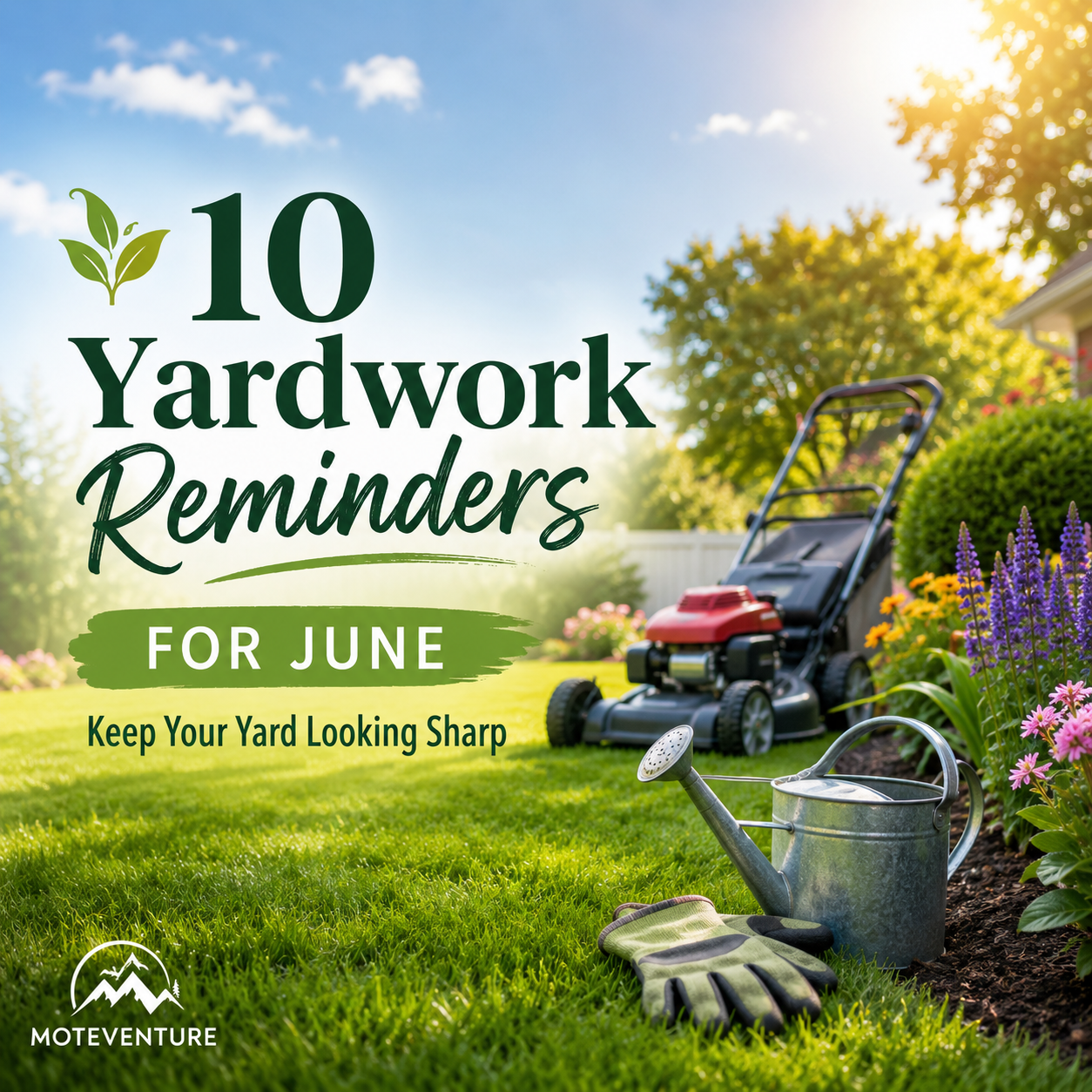 🌿 10 Yardwork Reminders to Keep Your June Looking Sharp – MOTEVENTURE